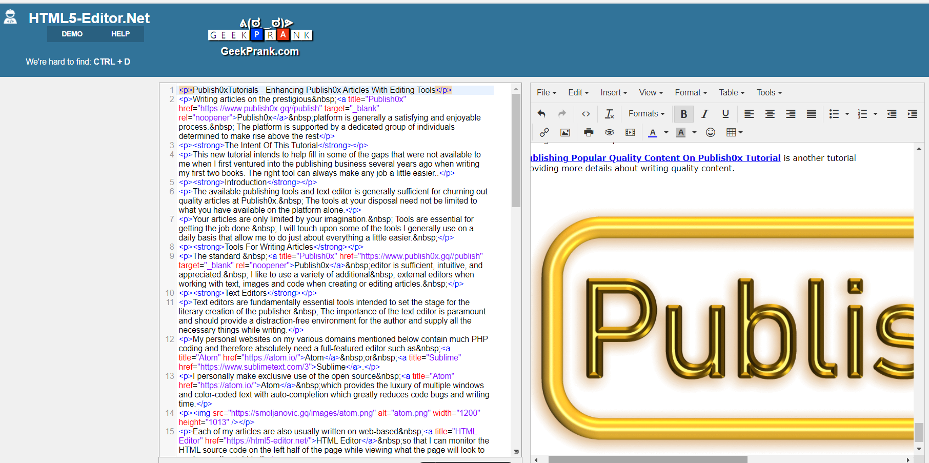 Publish0xTutorials - Adding Images And Enhancing Publish0x Articles ...